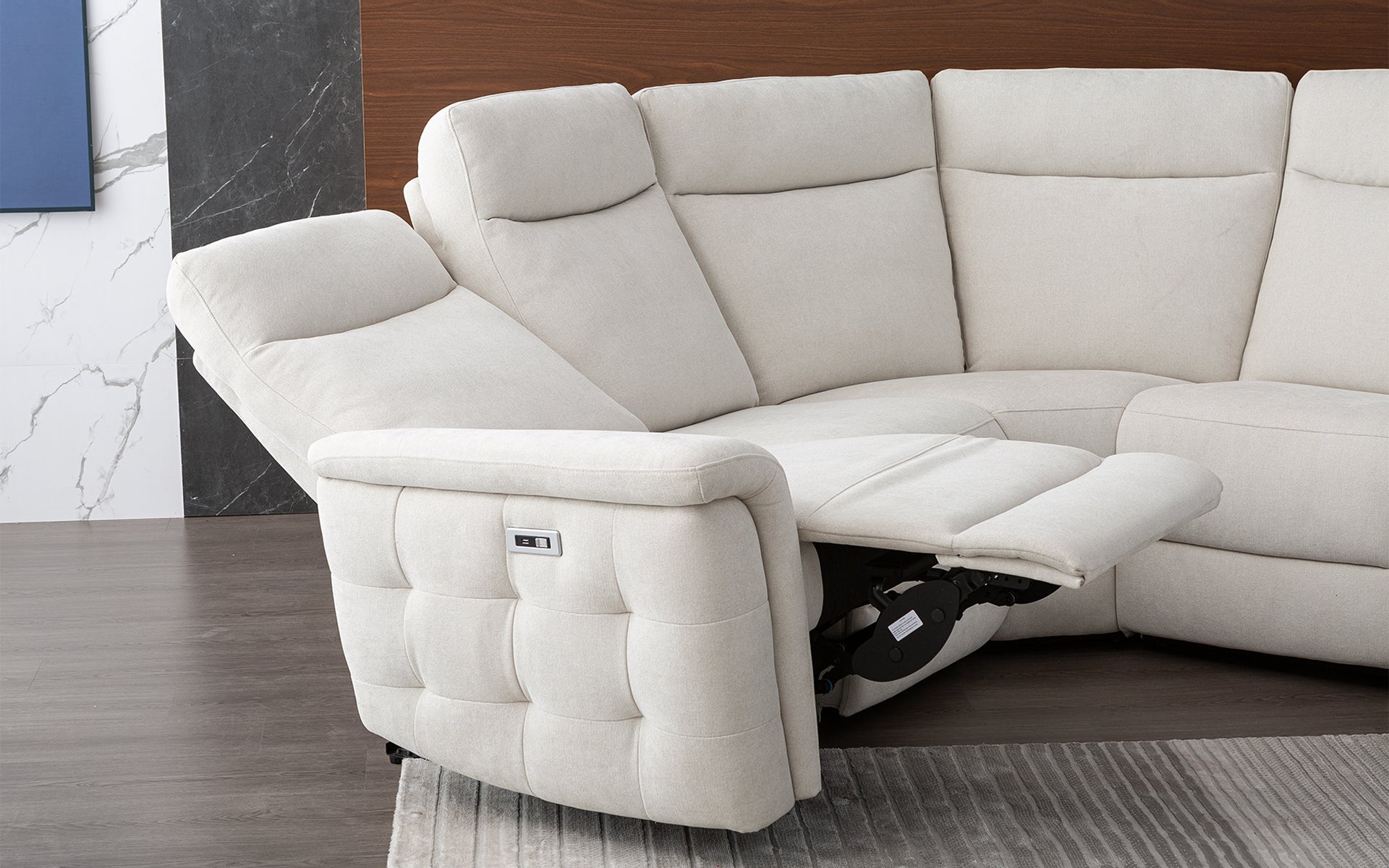 Aristona Modern Motion Reclining Sectional – MoFit Home