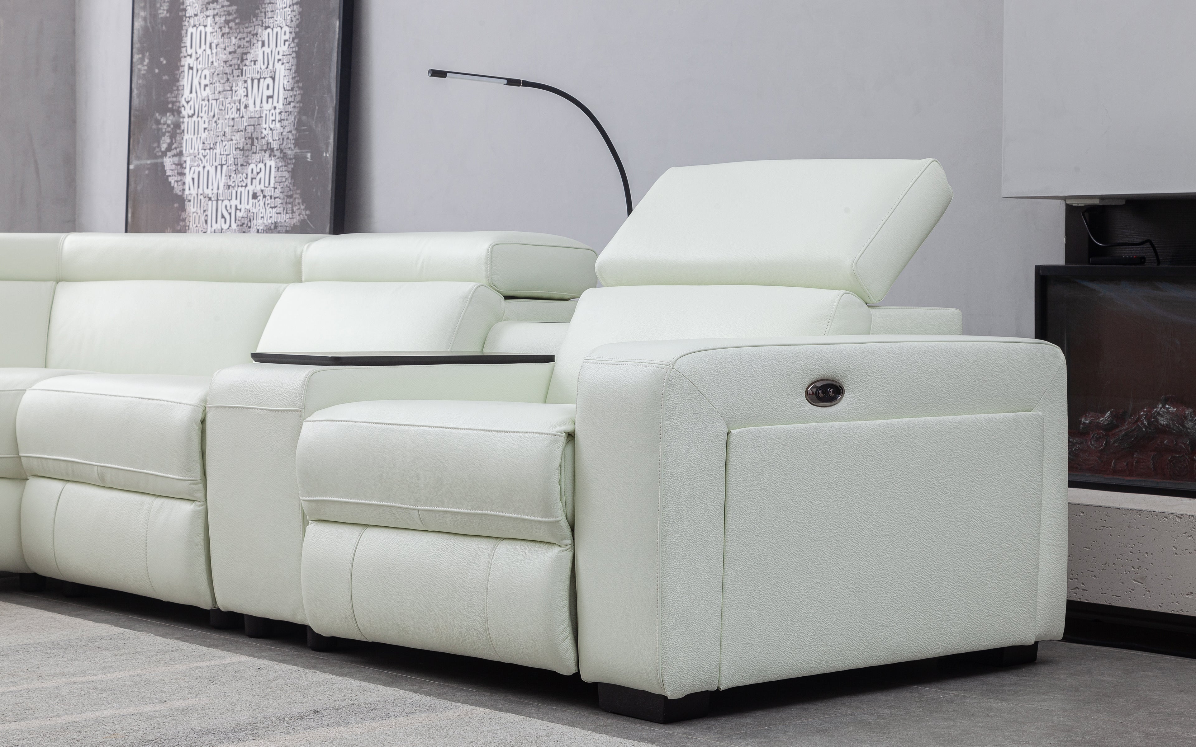 Peonia Modern Motion Reclining Sectional – MoFit Home