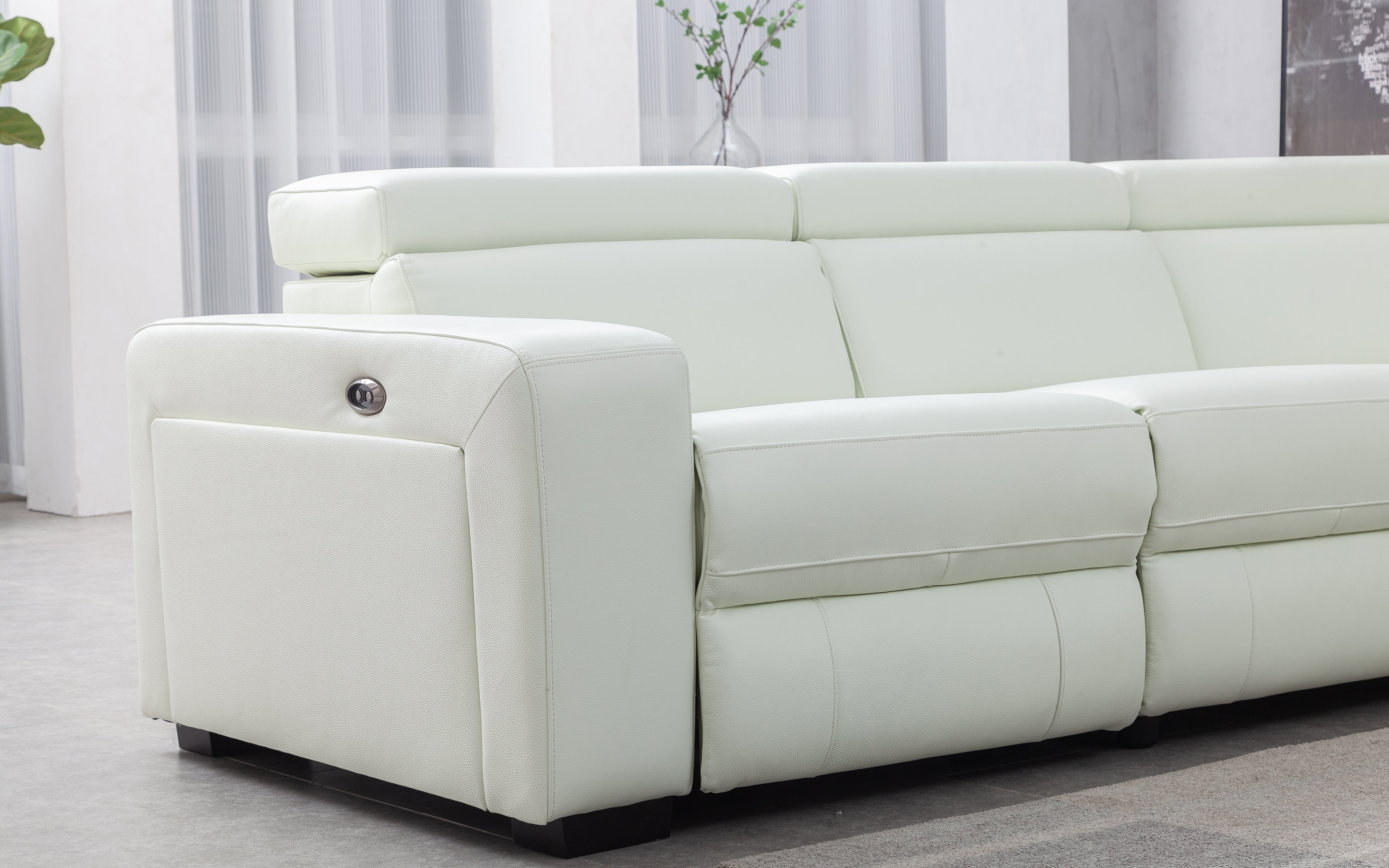 Peonia Modern Motion Reclining Sectional – MoFit Home