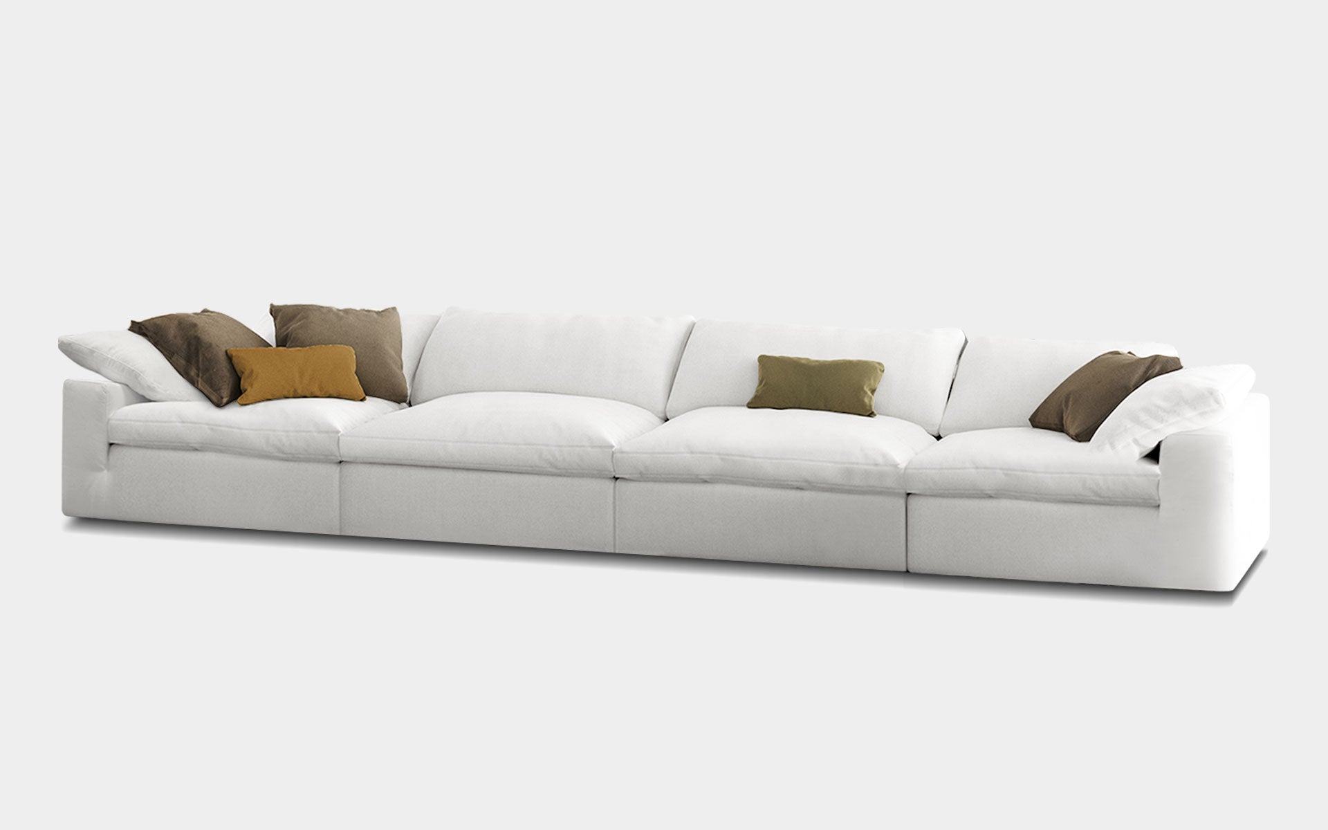 Zephyrus 4pc Modern Motion Sectional Sofa – MoFit Home