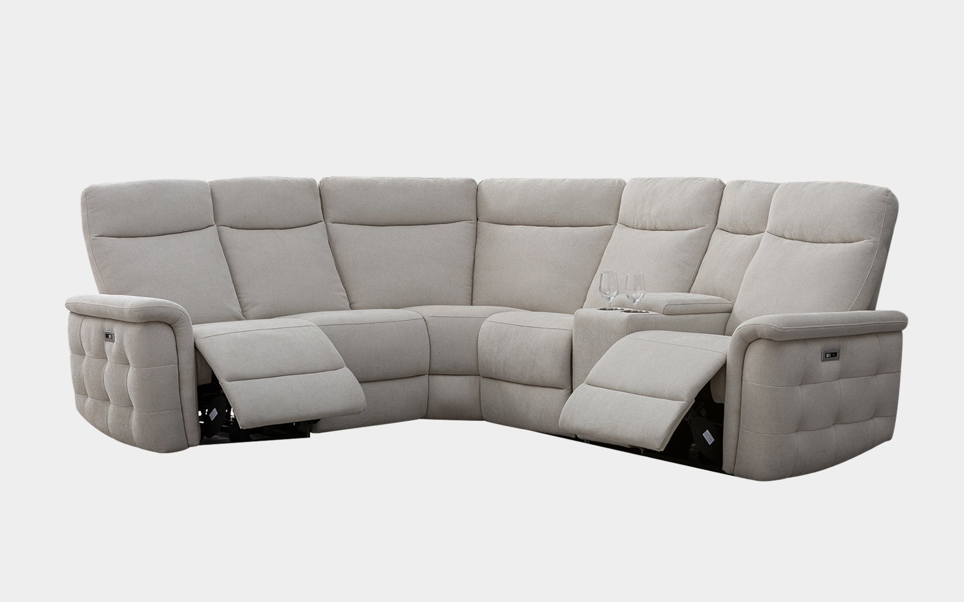 Aristona Modern Motion Reclining Sectional – MoFit Home