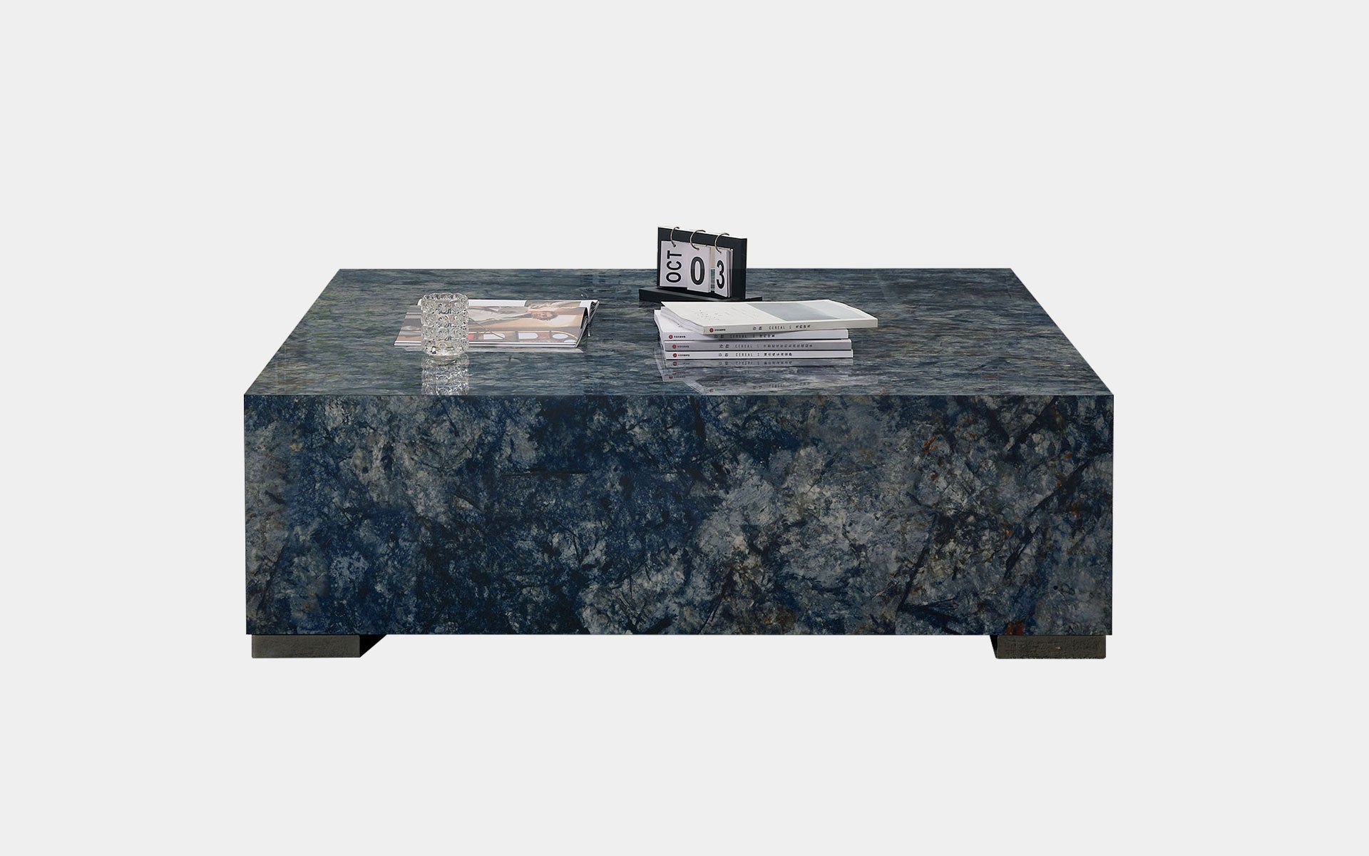 Evander Sintered Stone Square Coffee Table – MoFit Home